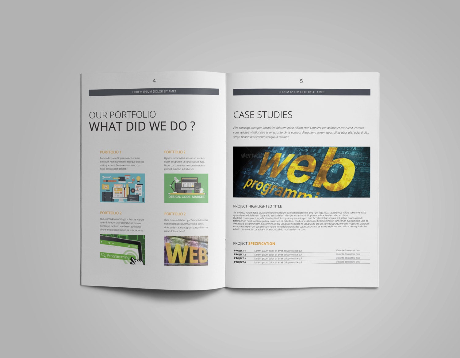 Web Proposal Template - Etsy