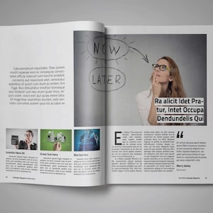 50 Pages Magazine Template V3 - Etsy