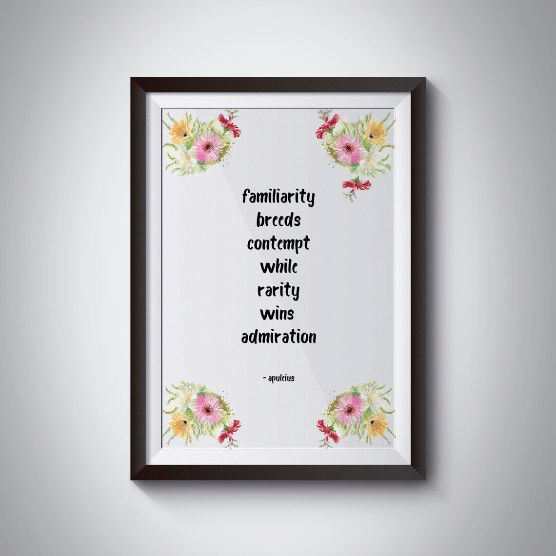 Familiarity Breeds Contempt While Rarity Wins Admiration - Etsy