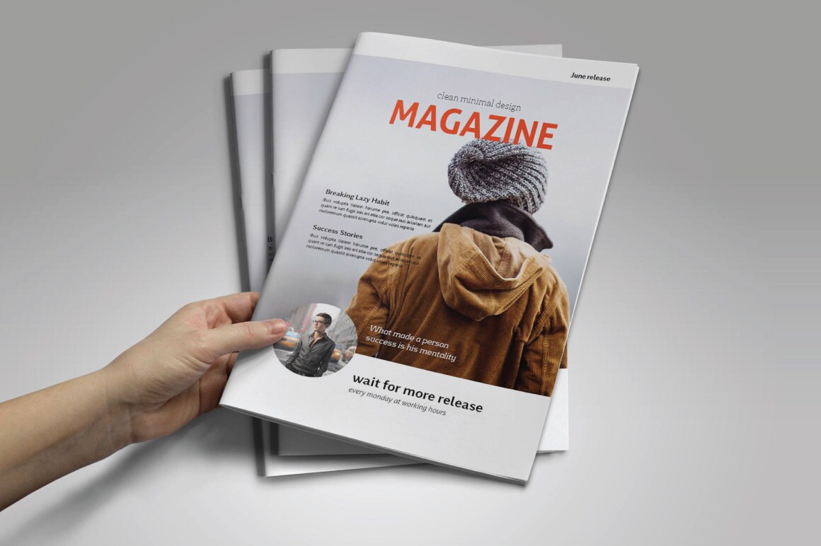 Corporate Magazine Template V2 - Etsy