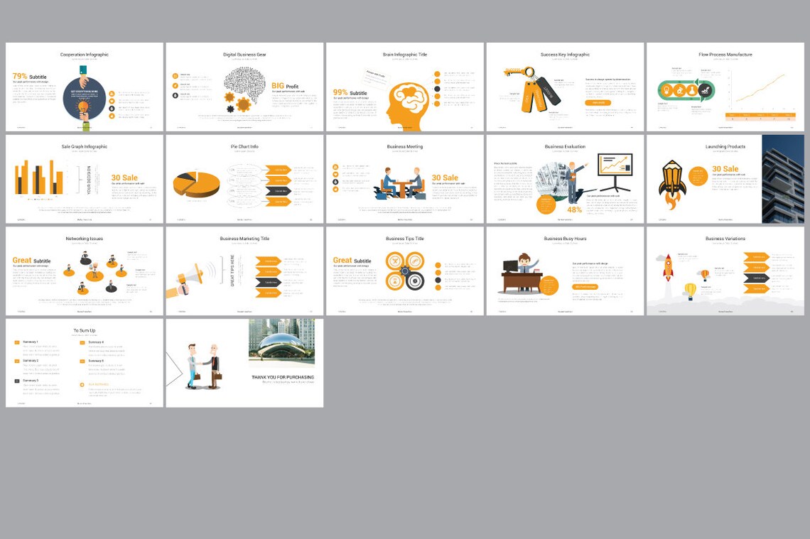 Market Presentation Template - Etsy