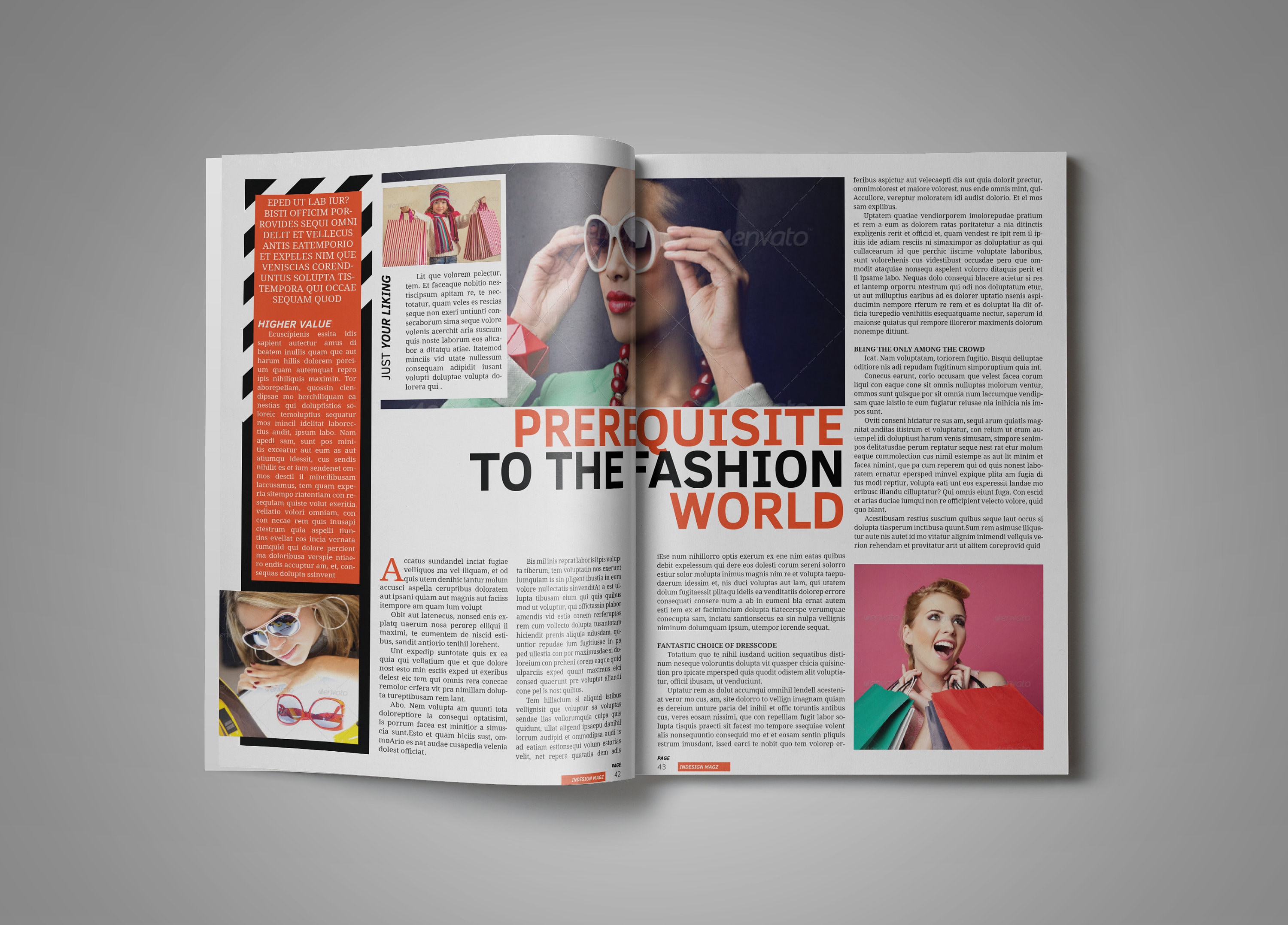 50 Pgs Indesign Magazine Template - Etsy