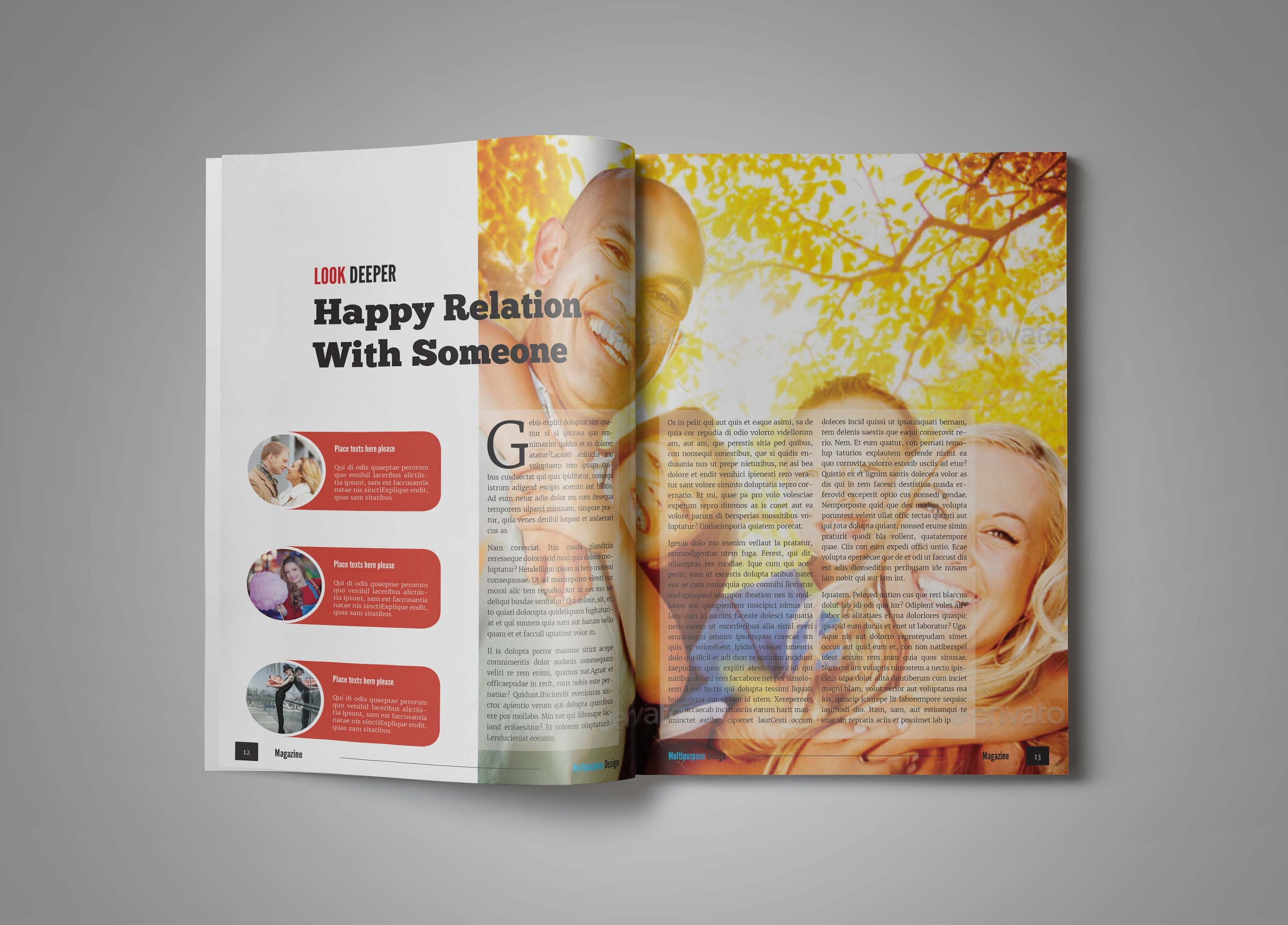 Amazing Magazine Template - Etsy