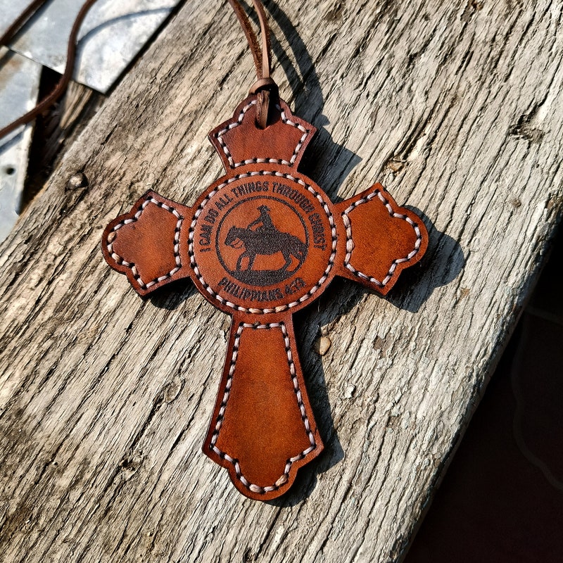 Cross Saddle Tags - Etsy