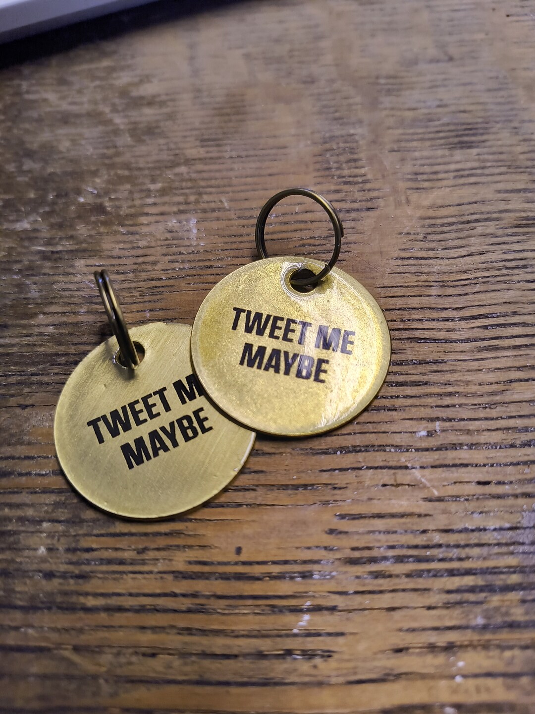 Custom Brass Marked Identity Tag, Bridle Tag, Harness Tag, Luggage Tag ...