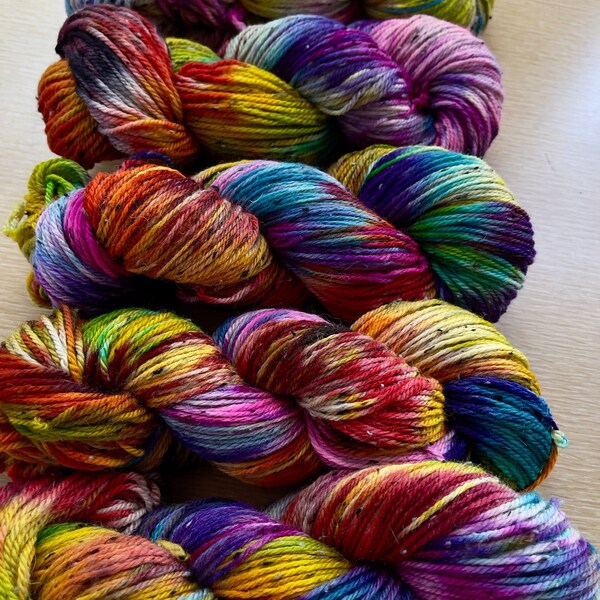 Rainbow Yarn - Etsy