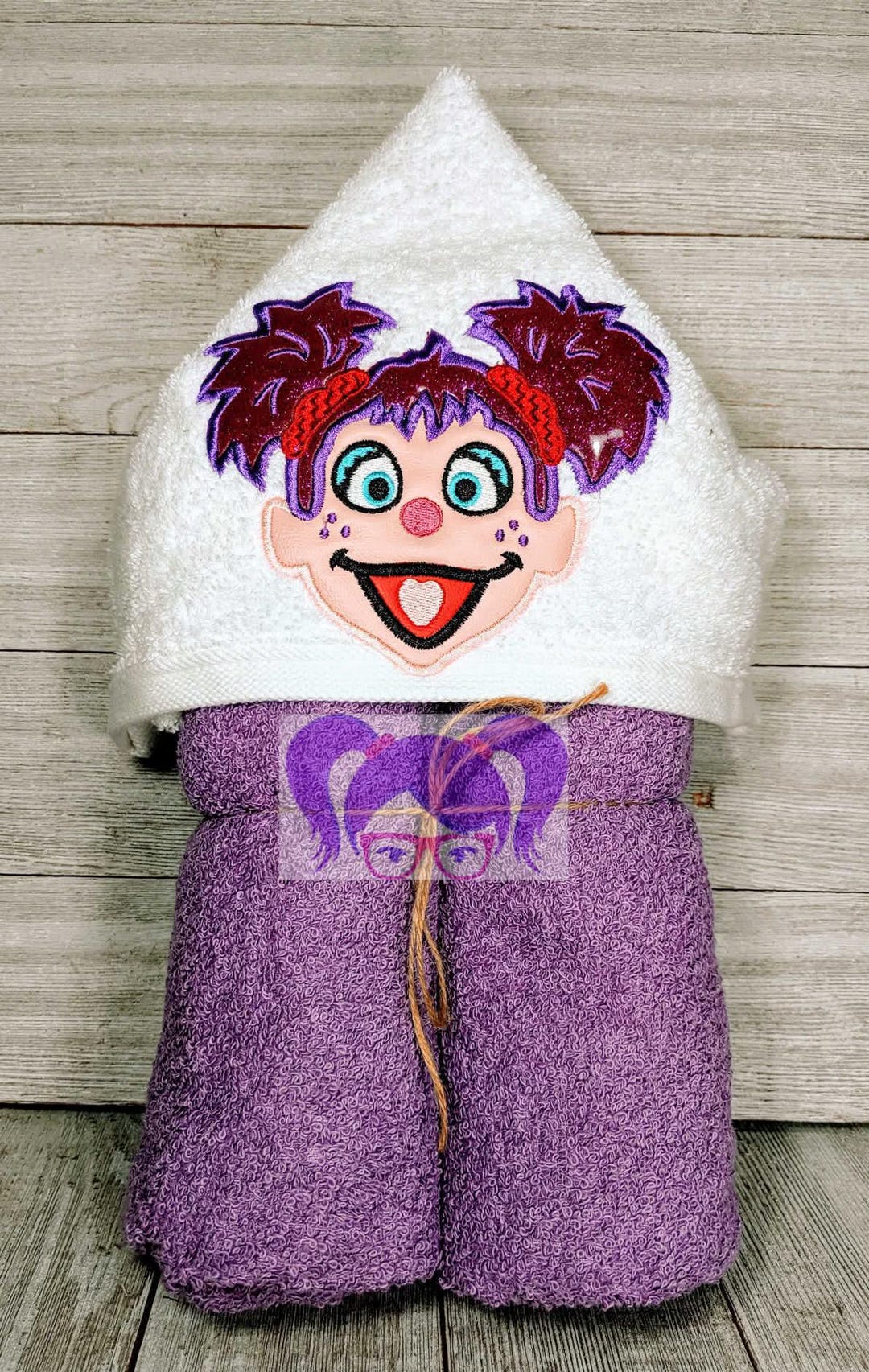 Abby Hooded Towel, Sesame Street Hooded Towel, Abby Pool Towel ...