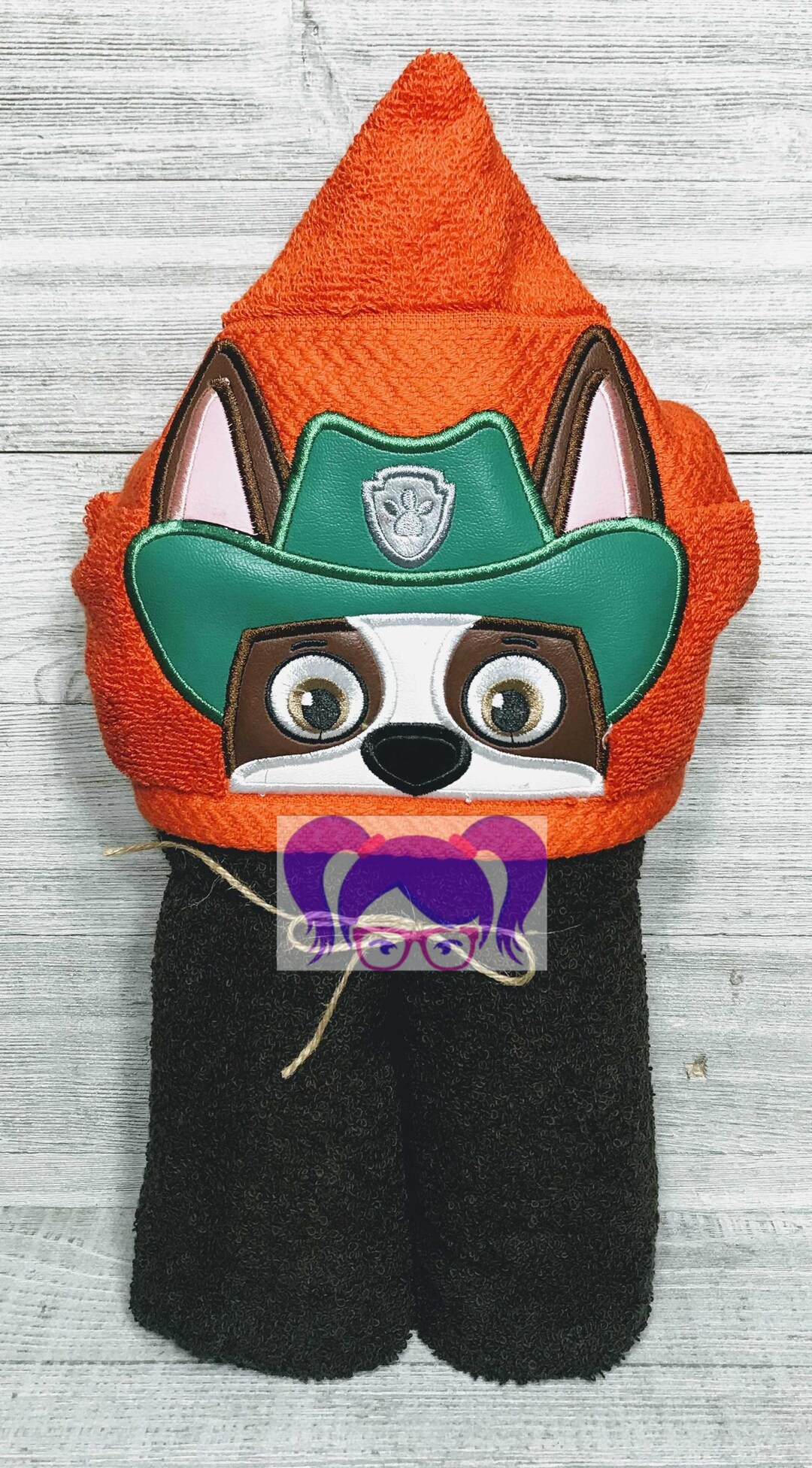 Tracker Hooded Towel, Paw Patrol Hooded Towel, Kids Hooded Towel ...