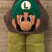 Hooded Towel, Yoshi Hooded Towel, Super Mario Bros. Bath Towel, Bath ...
