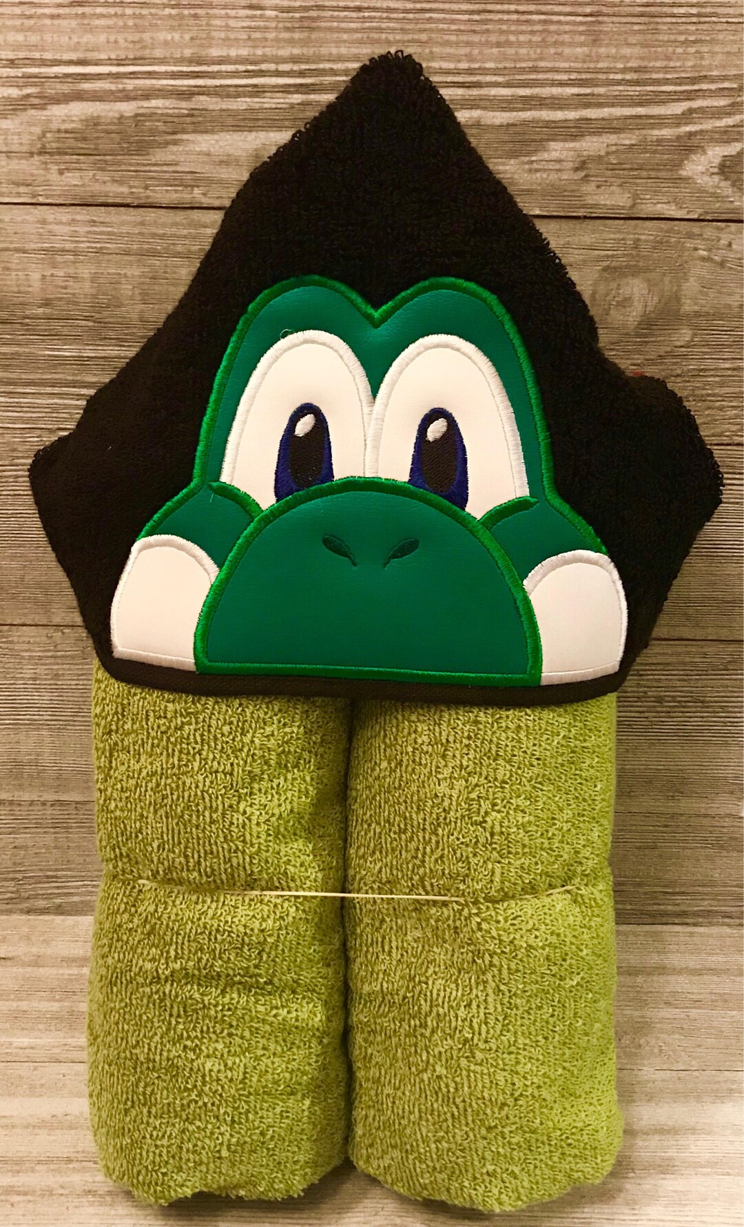 Hooded Towel, Yoshi Hooded Towel, Super Mario Bros. Bath Towel, Bath ...