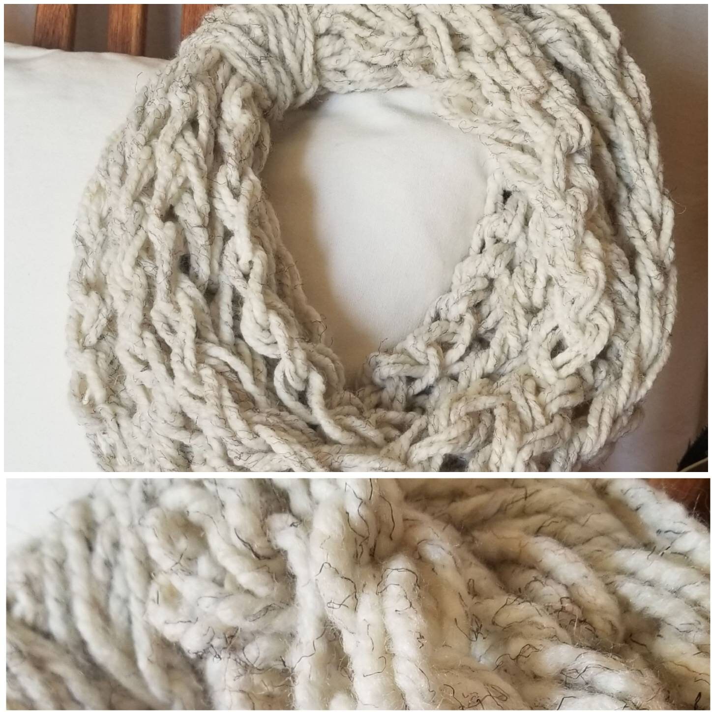 The Stephanie Scarf: Infinity.circle.tassel.cowl.long.extra Long.warm ...
