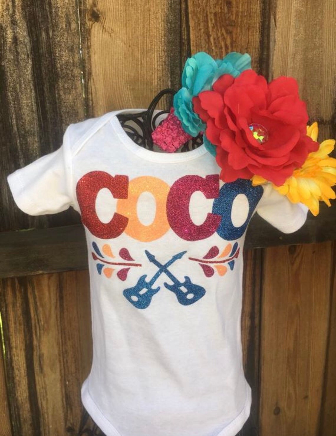 Perfect in Coco Inspired Set Tutu, Bodysuit and Matching Shirt in Size ...