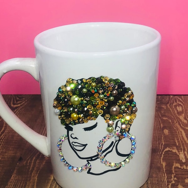Bling Coffee Mug - Etsy