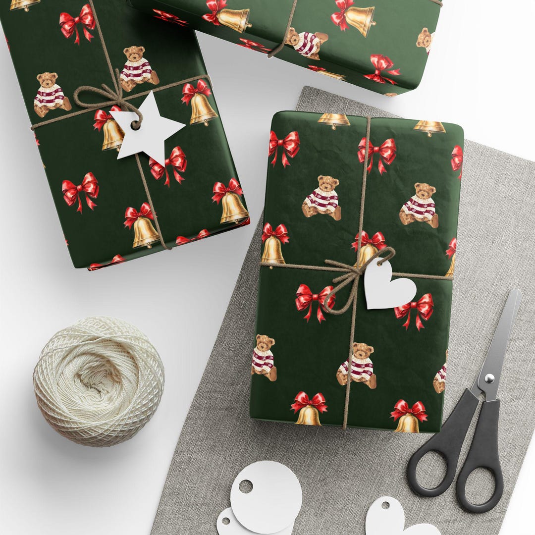 Ralph Lauren Inspired Wrapping Paper - Etsy