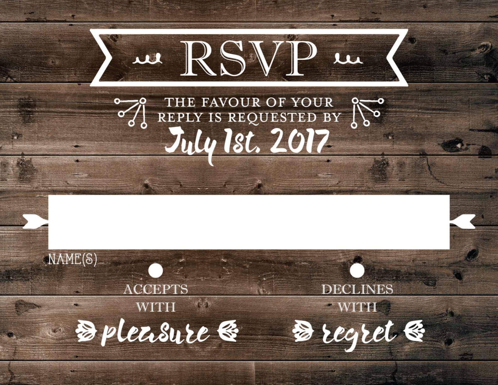Rustic Country Wedding Invitations Set Printed - Cheap Wedding ...