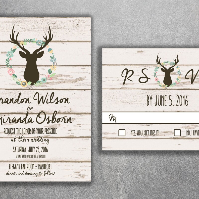 Deer Wedding - Etsy