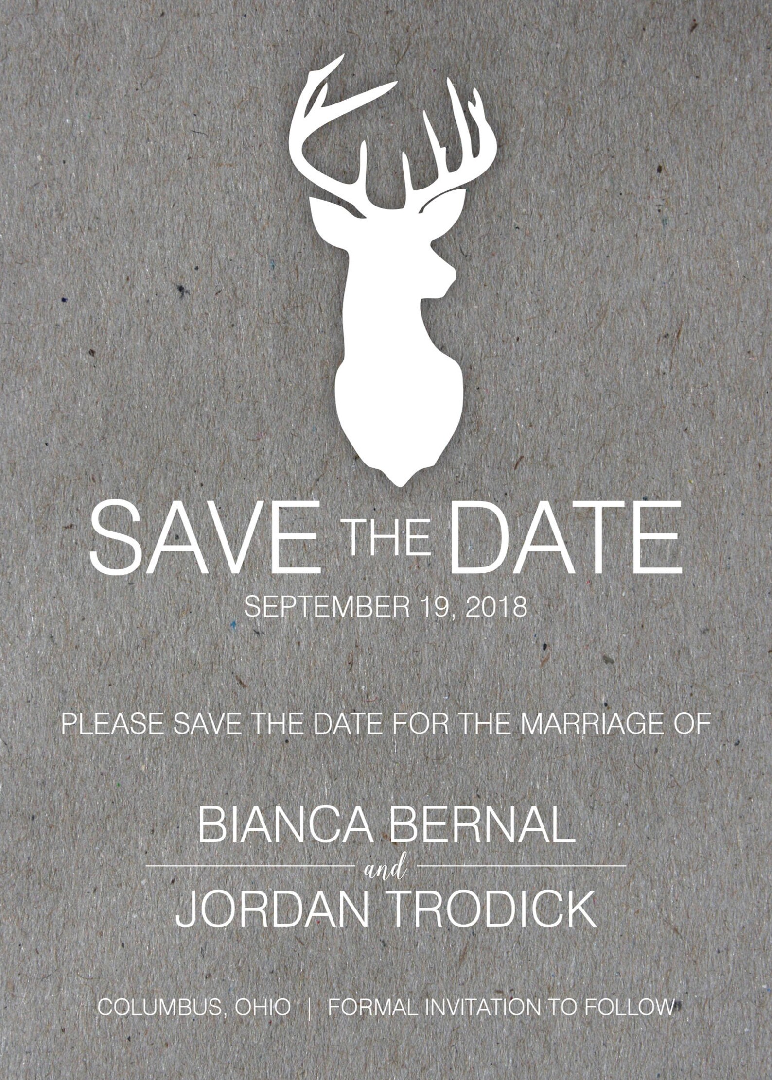 Country Save the Date Printed Wedding Save the Date - Etsy
