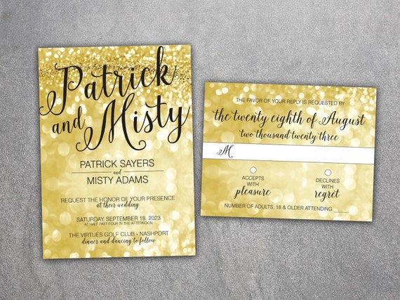 Affordable Modern Wedding Invitations Cheap Wedding - Etsy