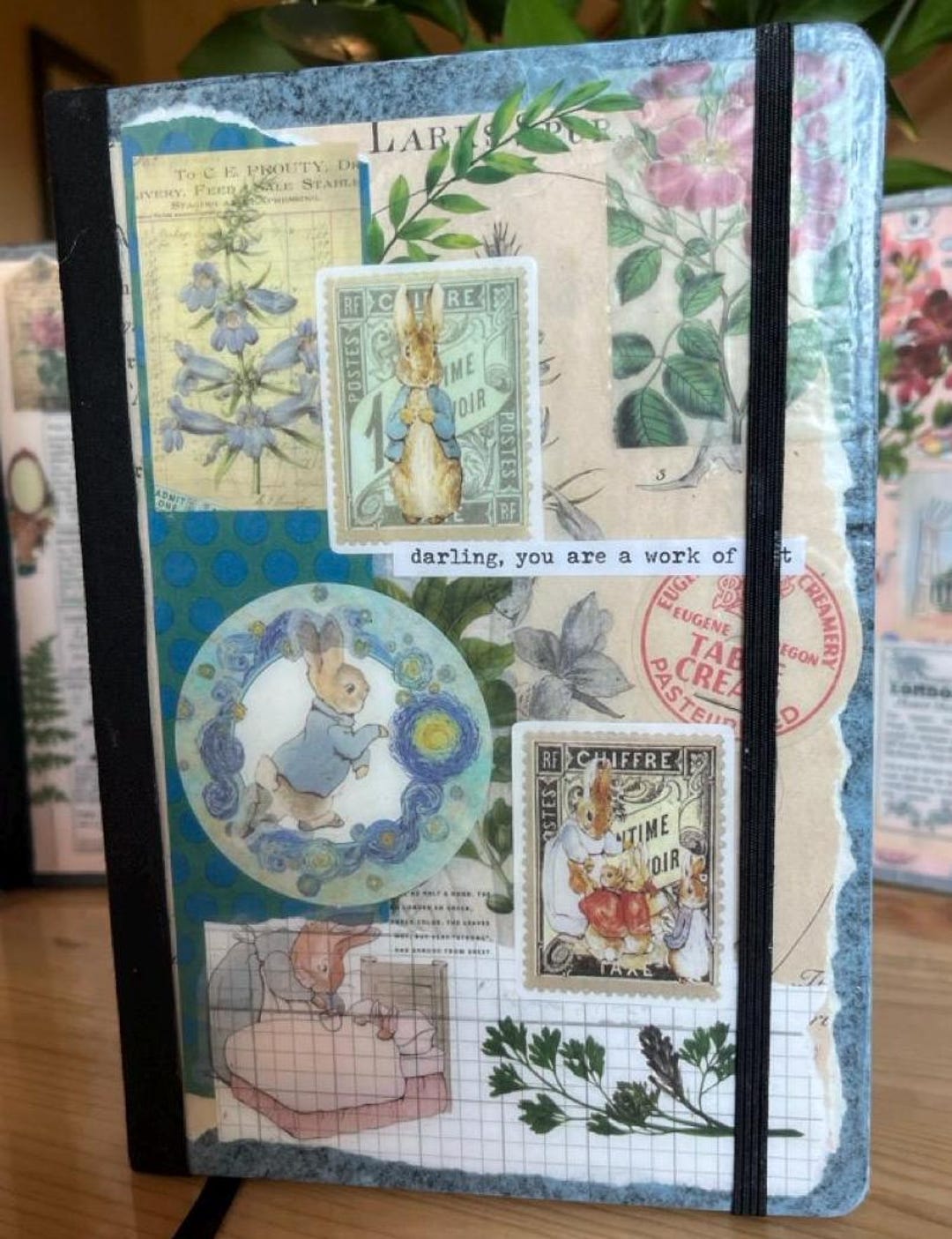 Peter Rabbit/beatrix Potter Inspired Lined Notebook/diary, A5 Size W ...