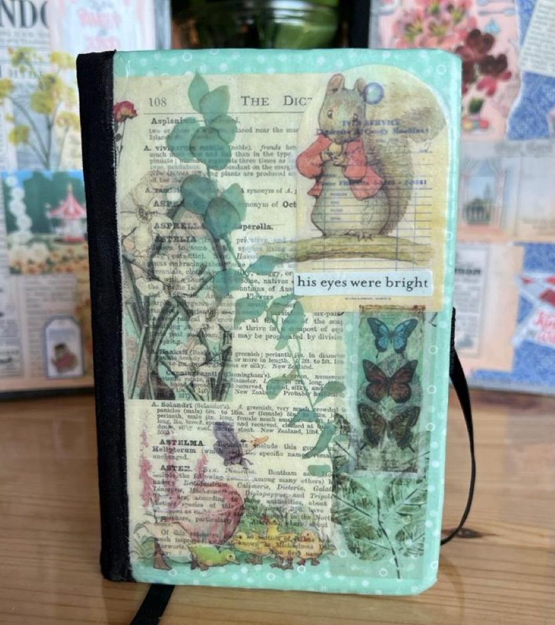 Beatrix Potter / Peter Rabbit Inspired Lined Notebook, A6 Sized, Purse ...