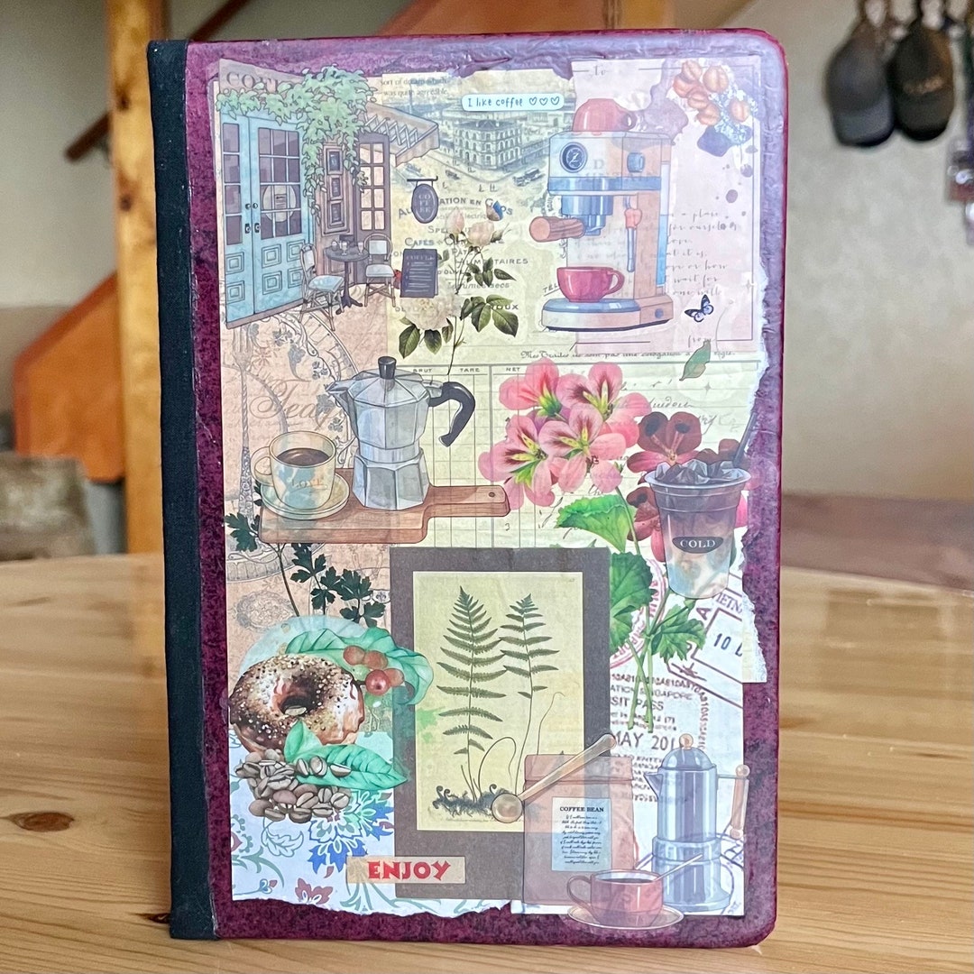 Undated Planner, COFFEE Inspired A5 Size Planner W/stickers & Bookmark ...