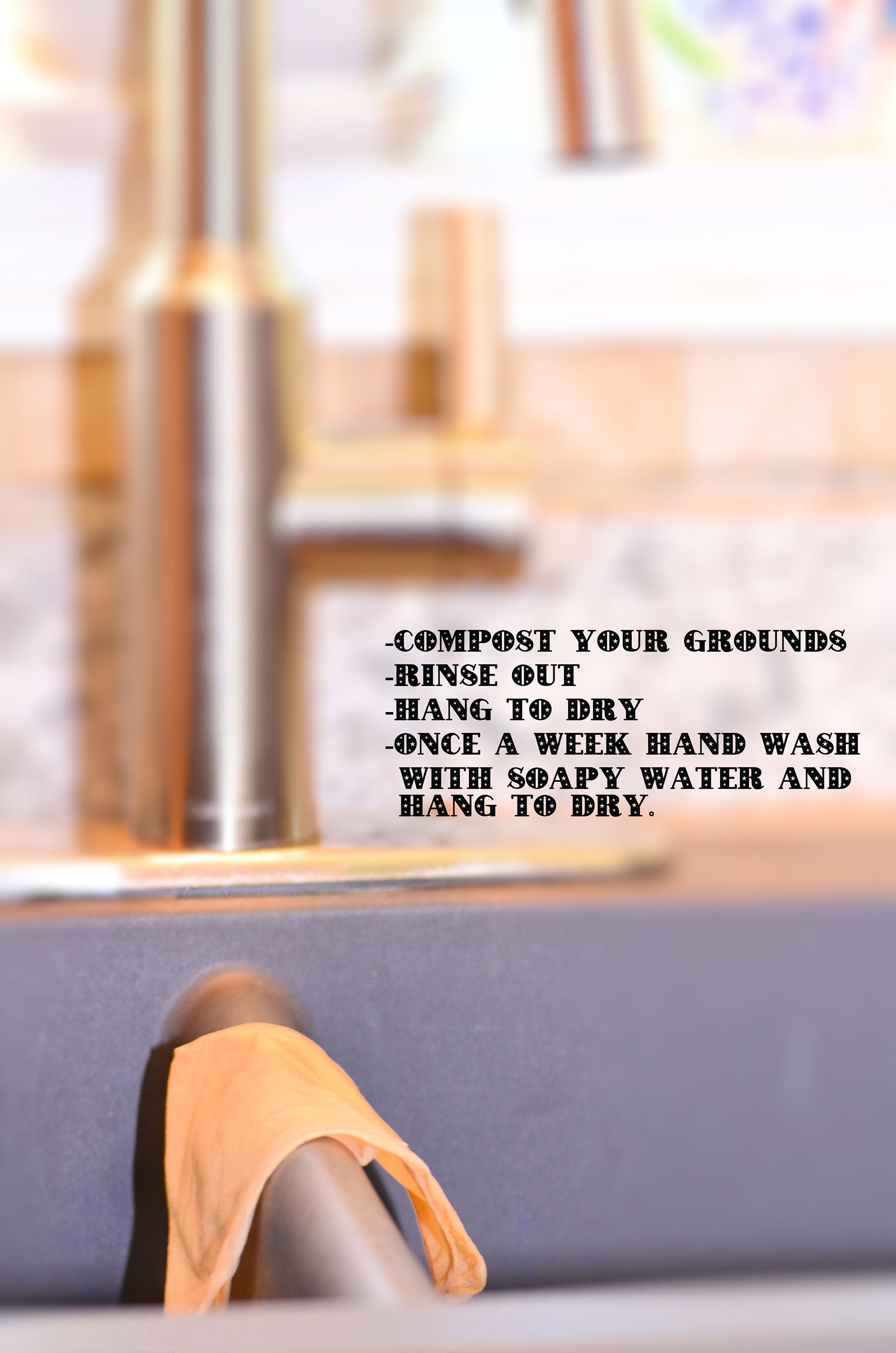 Coffee Filter PDF Sewing Pattern Reusable Earth Friendly - Etsy