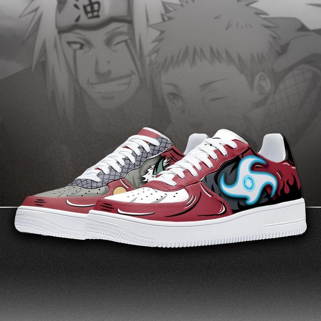 Uzumaki and Jiraiya Air Sneakers Custom Jutsu NRT Anime Shoes - Etsy
