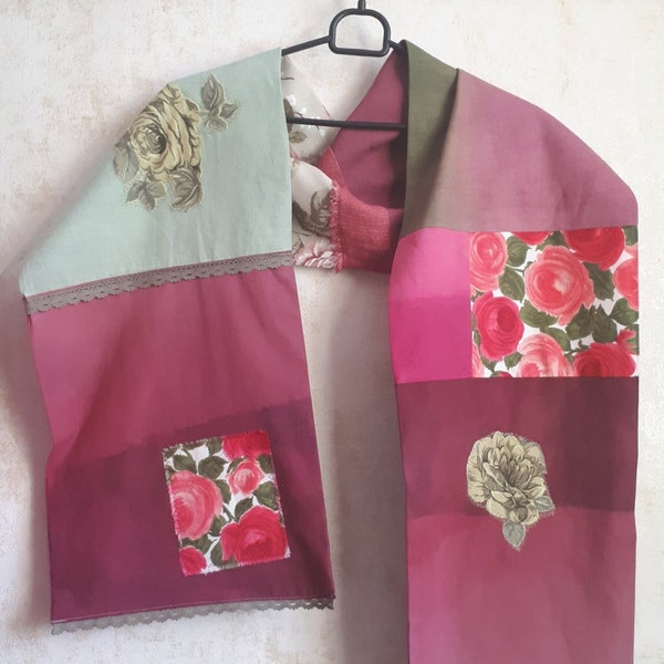 Upcycled Scarf - Etsy