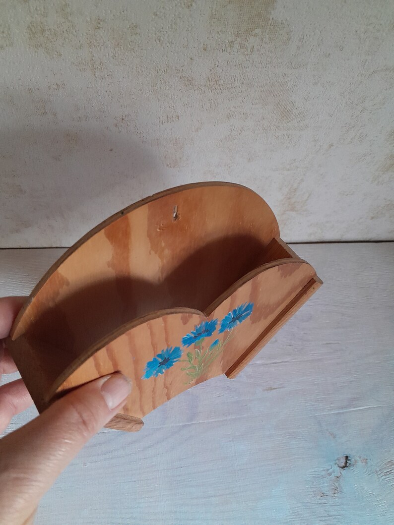 Swedish Vintage Coffee Filter Holder Wooden Napkins Holder - Etsy