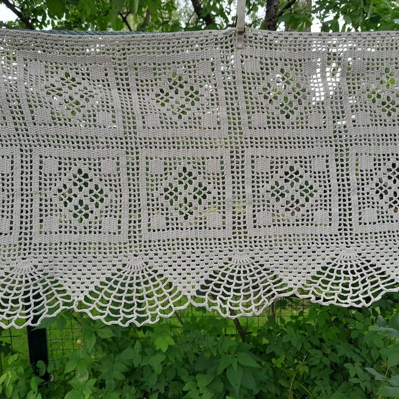 Crochet Valance - Etsy