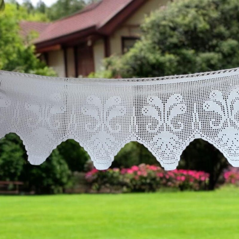 Crochet Valance - Etsy