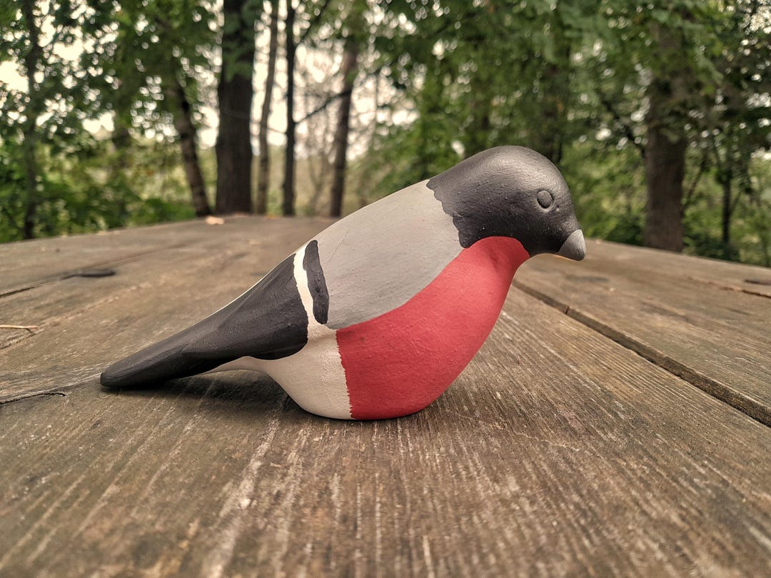 Vintage Ceramic Bird Robin Figurine - Etsy