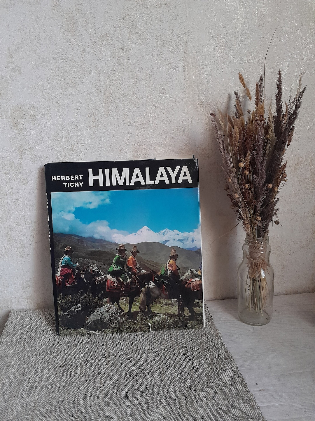 Vintage Himalaya Illustrated Book by Herbert Tichy (german Language) - Etsy