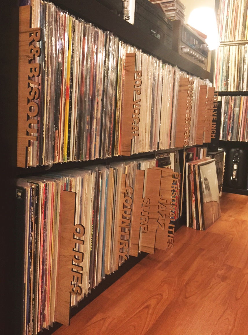 Custom Record Collection Dividers - Etsy
