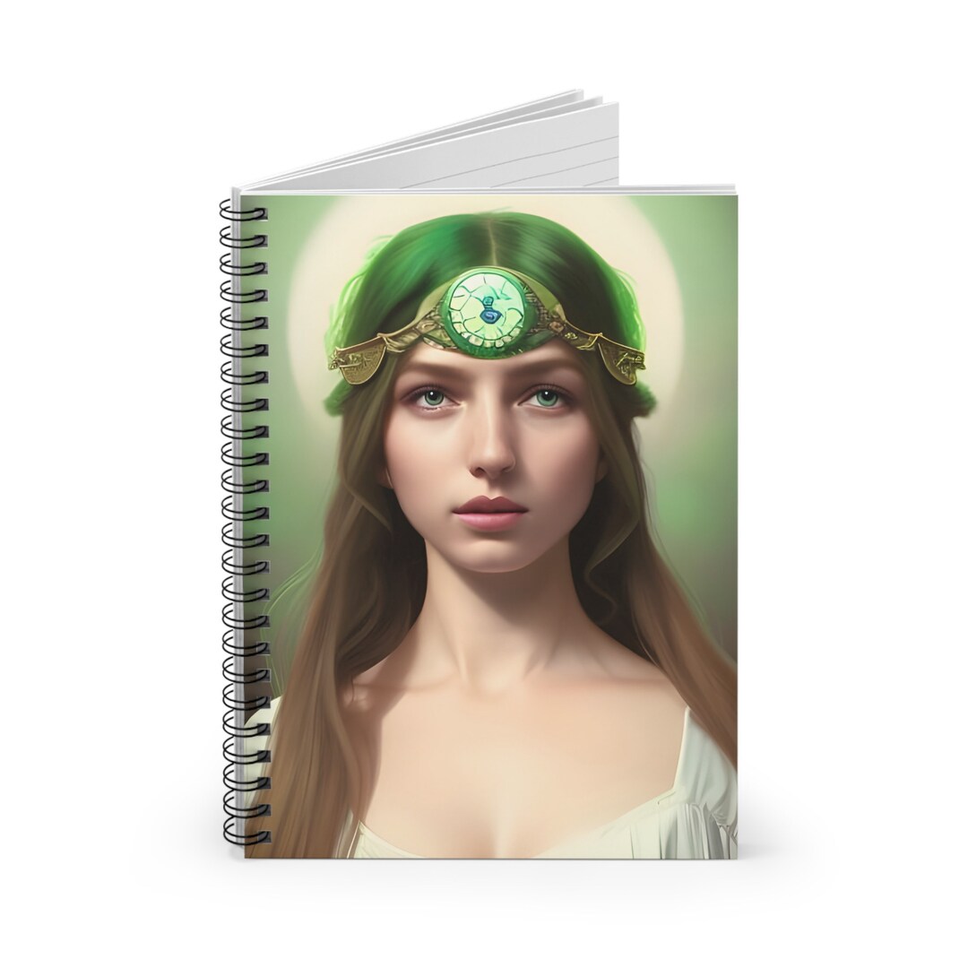 INFJ Girl MBTI Spiral Notebook Ruled Line - Etsy