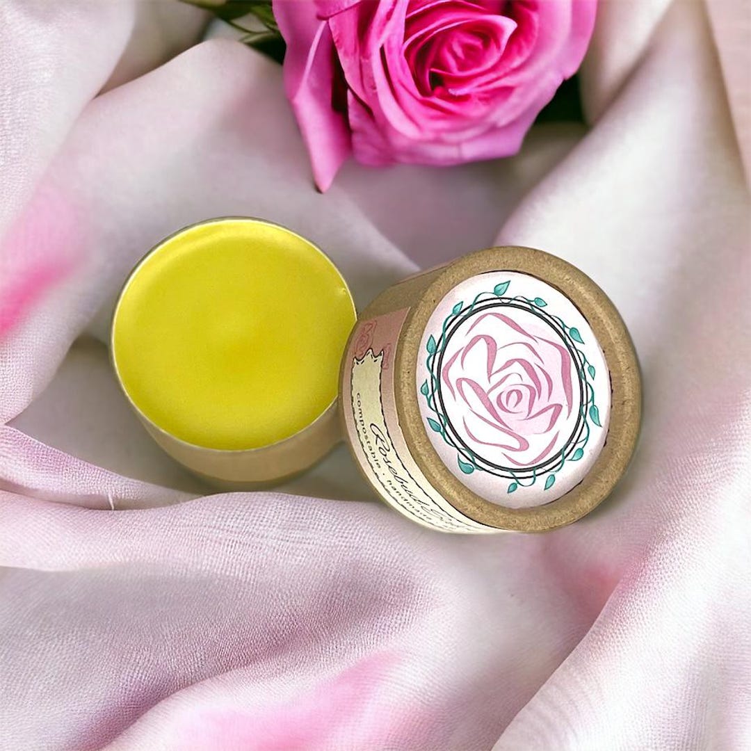 Rosebud Salve - All-natural, Handmade, & Compostable - Etsy