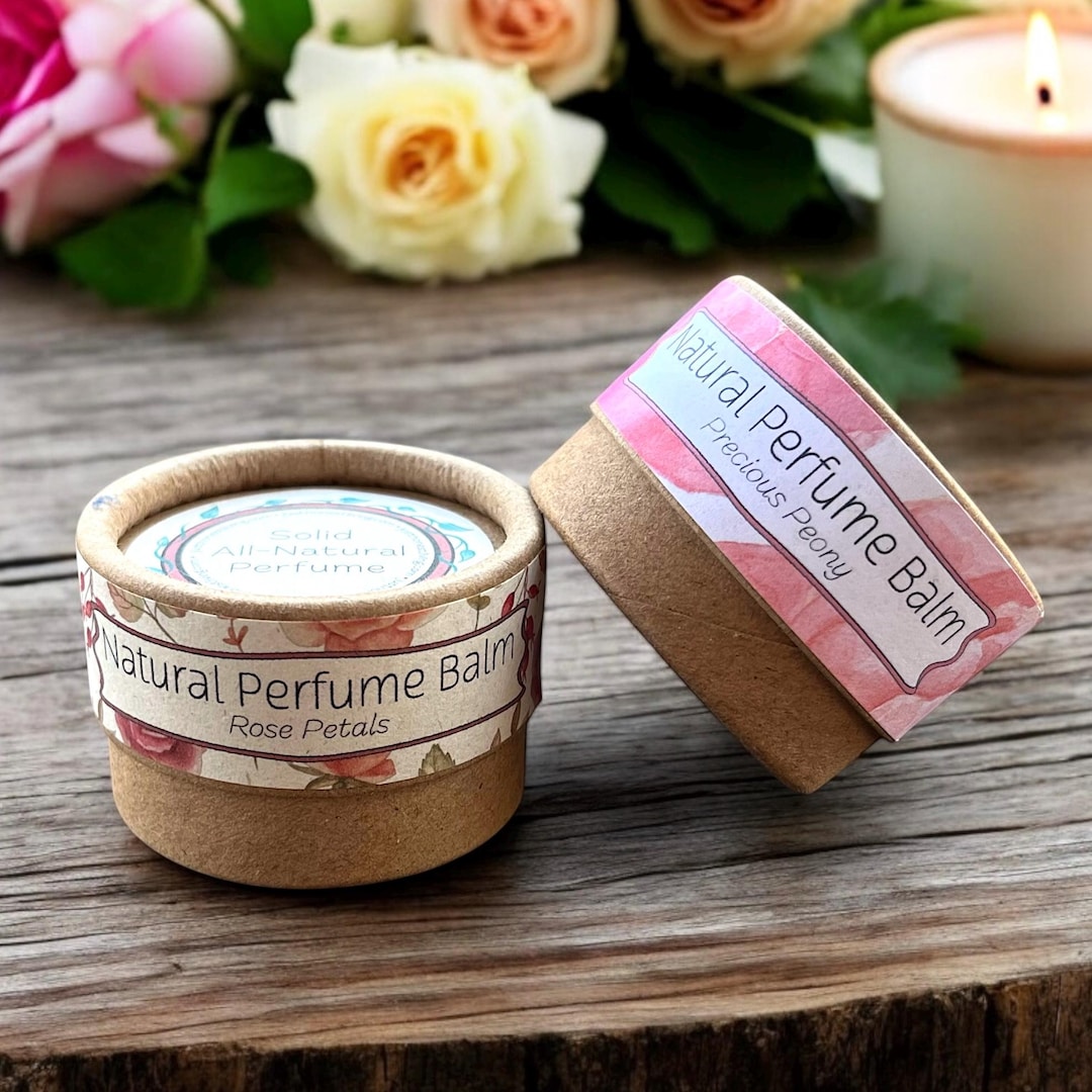 Customizable Perfume Balms - Solid, All-natural - Etsy