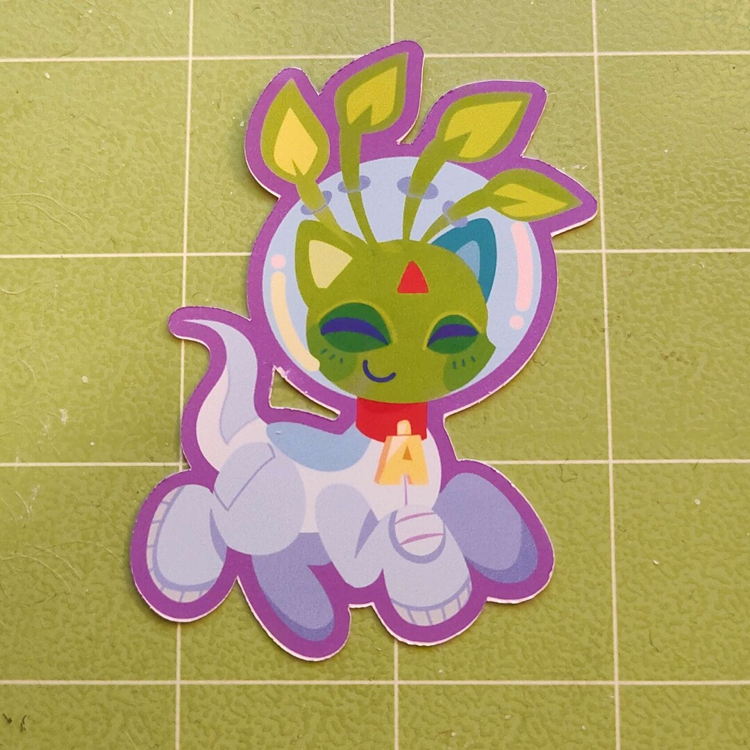 Alien Aisha 3" Stickers - Etsy