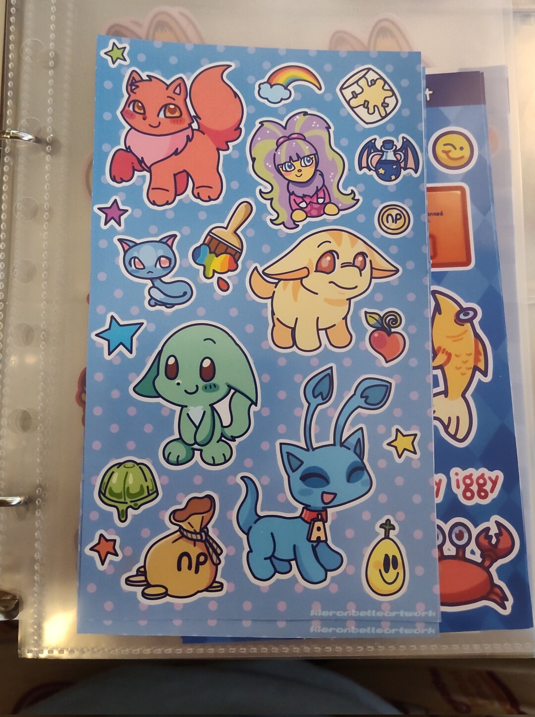 Neopian Nostalgia Sticker Sheet - Etsy