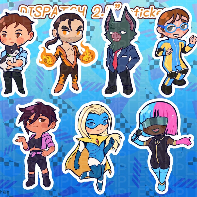 Dispatch Fanart - Etsy