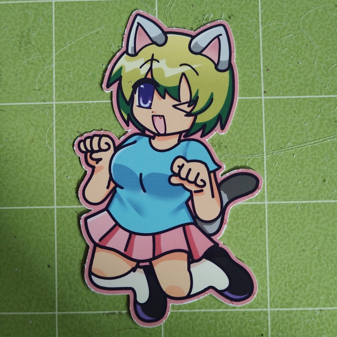 Nnsg Raku-chan 3" Stickers - Etsy
