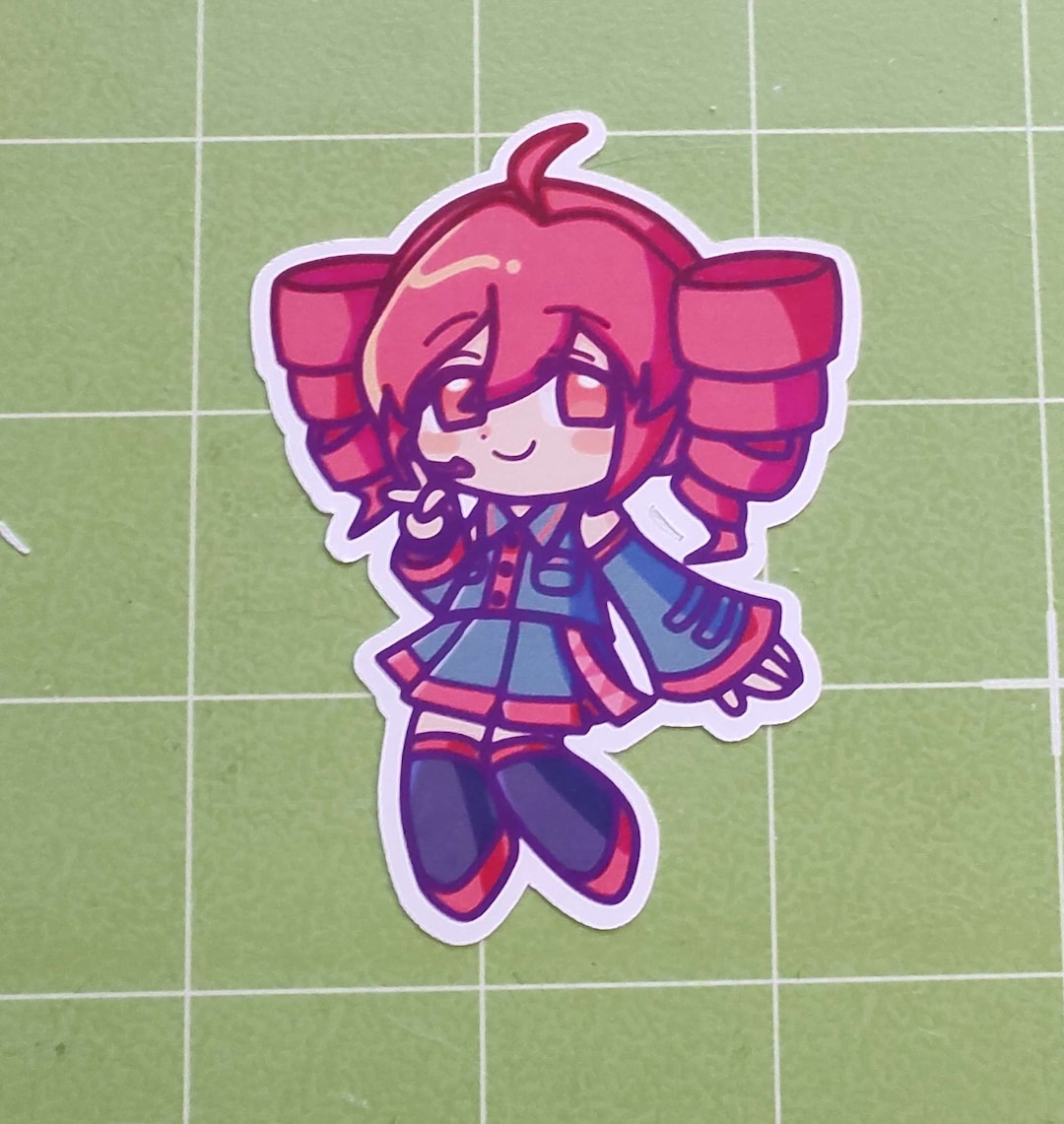 Kasane Teto UTAU 3" Stickers - Etsy