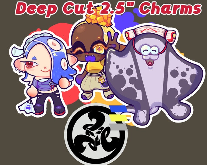 Deep Cut Charms - Etsy