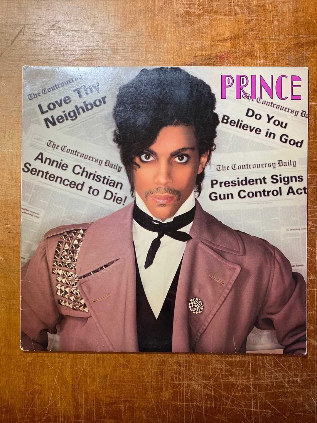 Prince Controversy 12" LP - Etsy