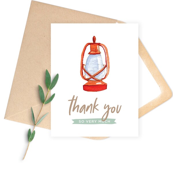 Camping Thank You - Etsy
