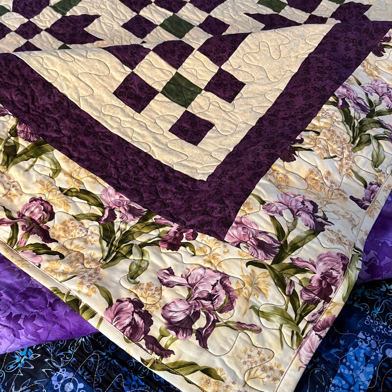 Iris Quilt Pattern - Etsy