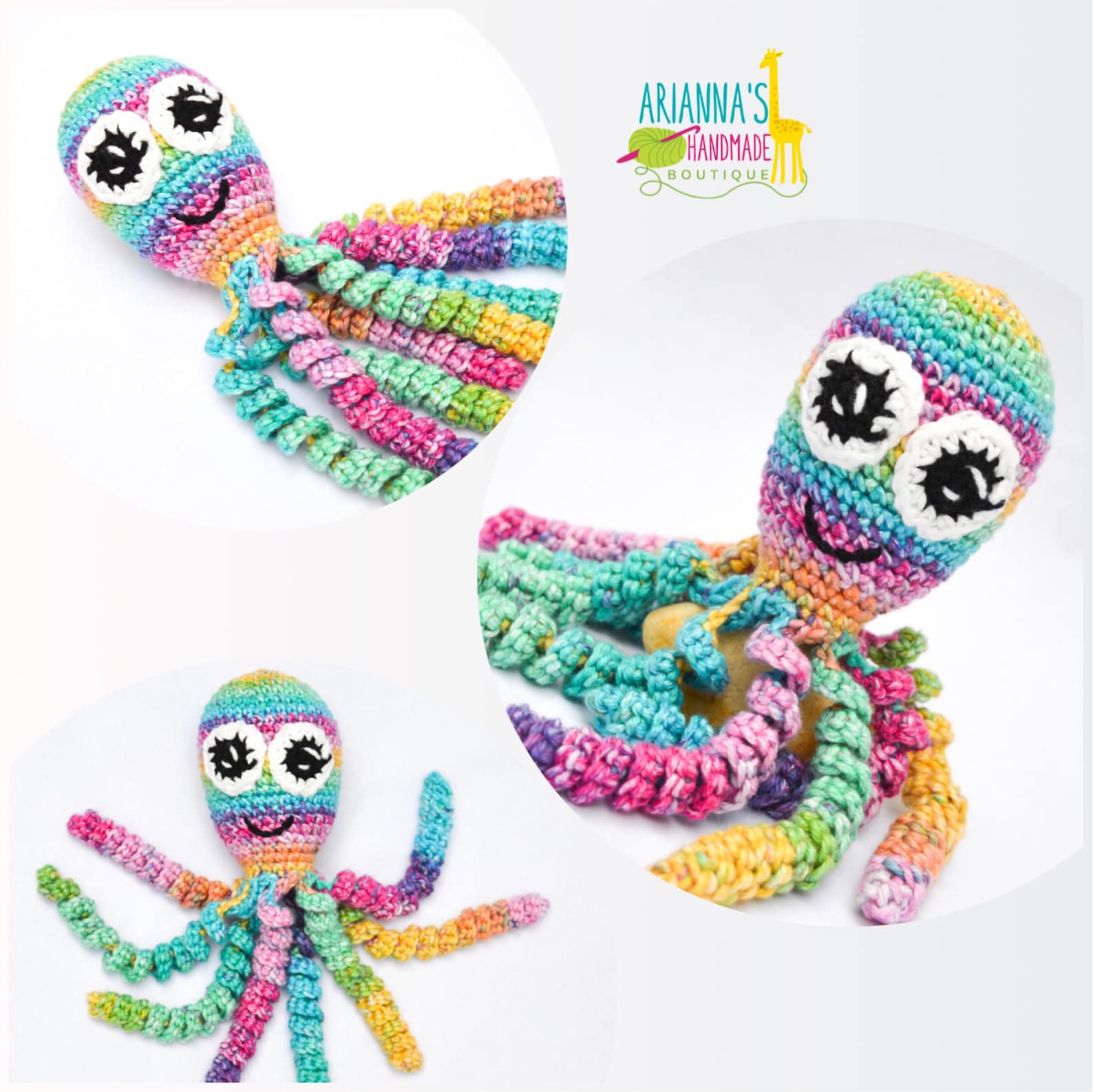 Preemie Octopus / Crochet Octopus / Preemie Octopi / 100% Cotton Yarn ...