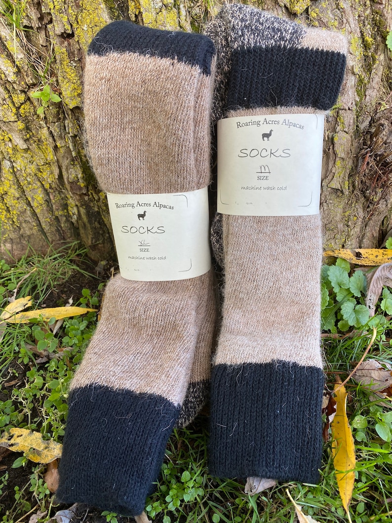 Alpaca Boot Socks - Etsy