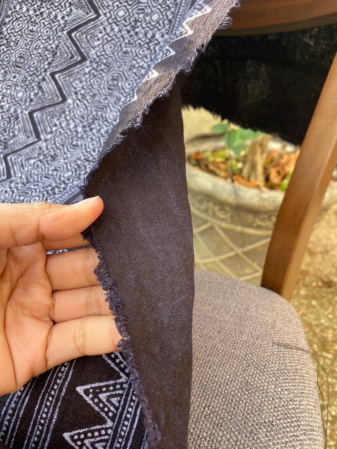 Hand Printed Batik Block Hmong Fabric Hmong Textile Thai | Etsy