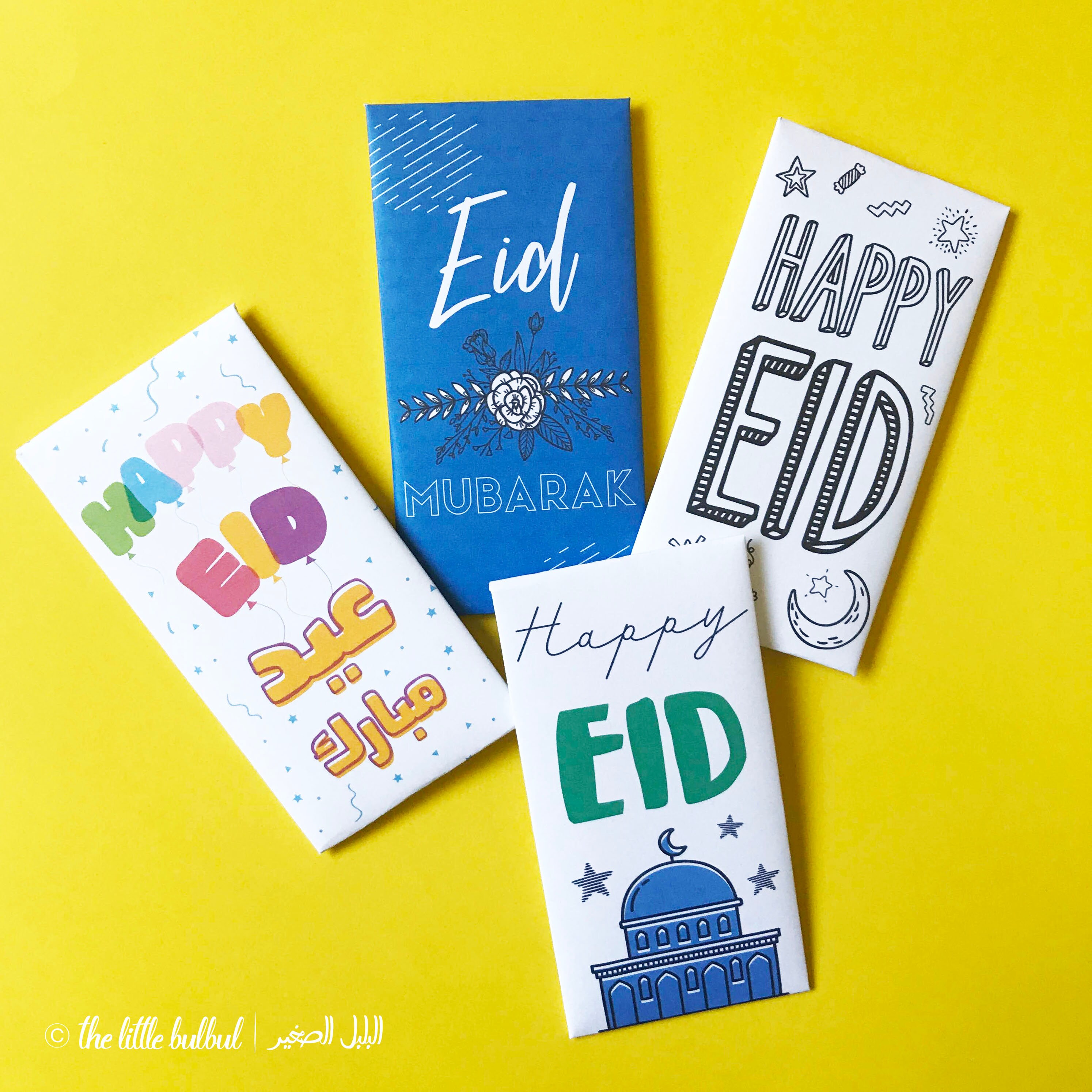 Digital Download Eidi Envelope, Eid Card, Eidi Card, Money Envelope ...